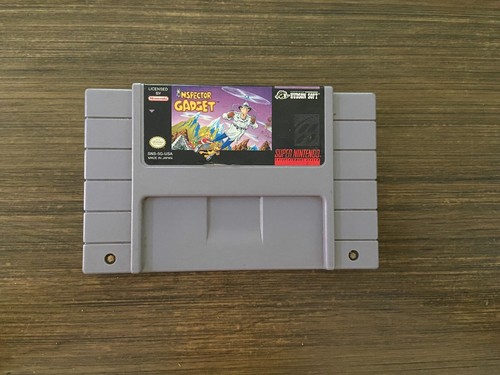 Inspector Gadget (Super Nintendo SNES) [Authentic Game Cartridge] | eBay