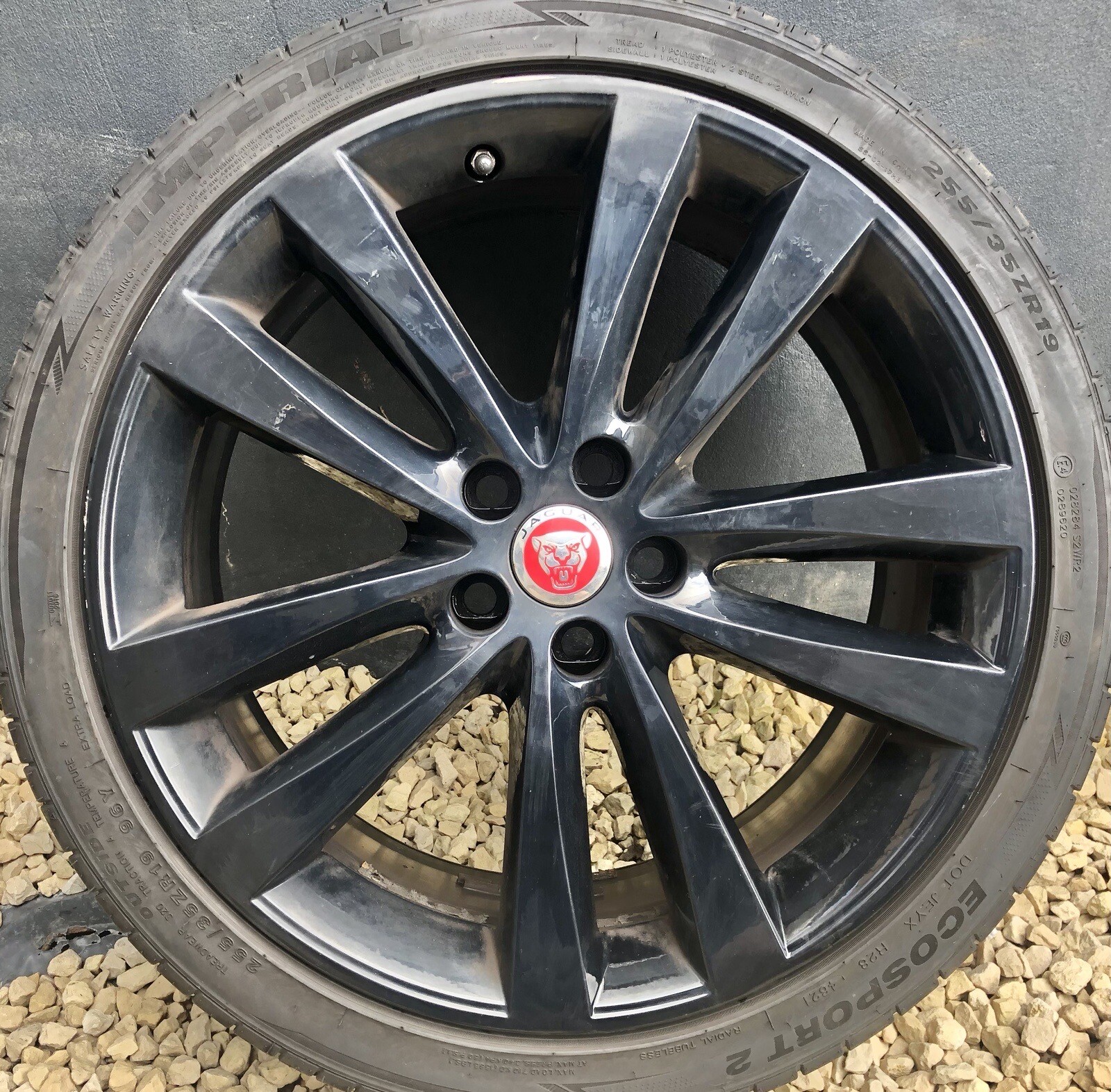 4x19” JAGUAR XE R SPORT X760 GENUINE VENOM TWIN ALLOY WHEELS SET 7.5J 8 ...