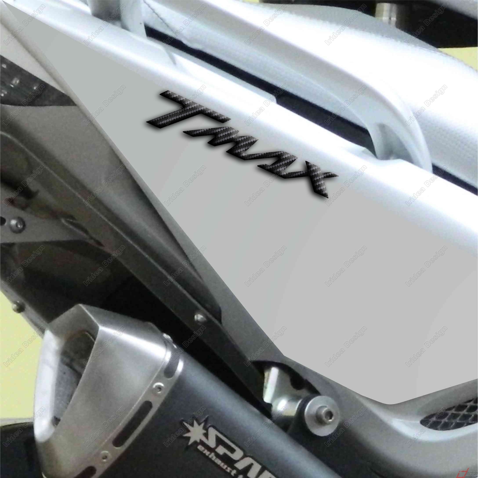 2 Stickers Motorcycle Resin Tmax T Max 500 530 Print Fairings 3D ...
