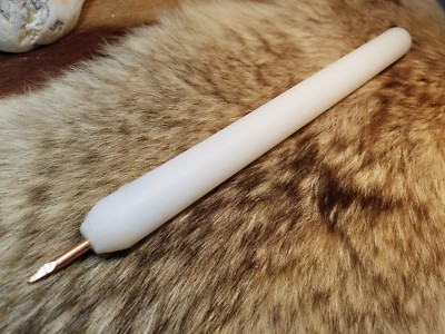 PRO GRADE Flint Knapping 12" ISHI STICK PRESSURE FLAKER DELUXE UHMW ROD ...