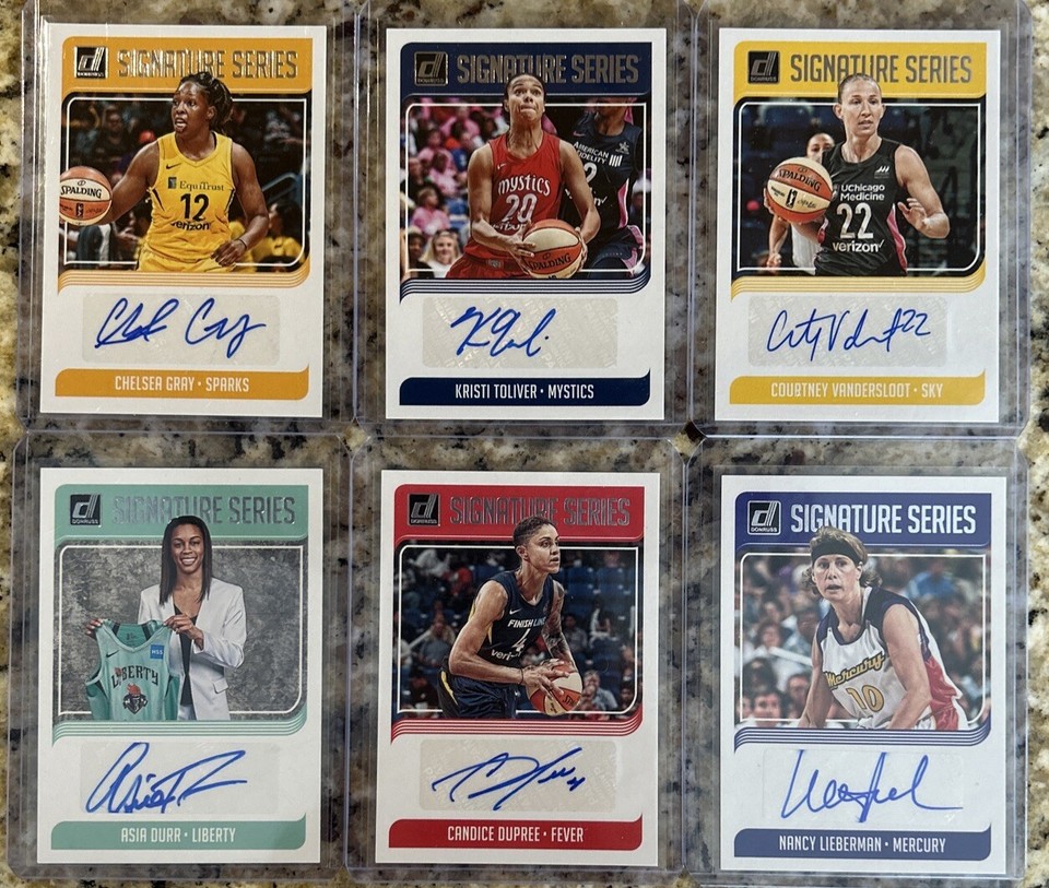 2019 WNBA Donruss Signature Series Autograph Auto PICK YOUR PLAYER /99 ...