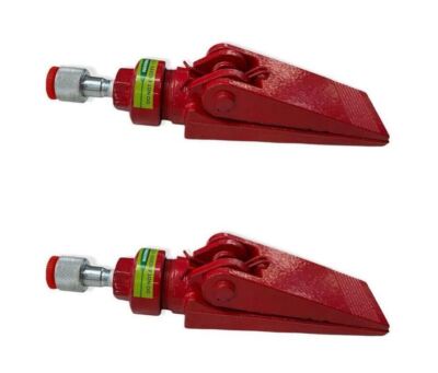 2 X 1/2Ton Spreader Hydraulic Jaw Ram Half Coupler 1/4" NPT PORTA POWER ...