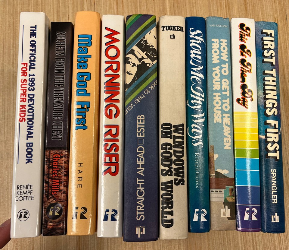 Lot of 10 Seventh-Day Adventist Books, Eric Hare, Treasure Chest ...