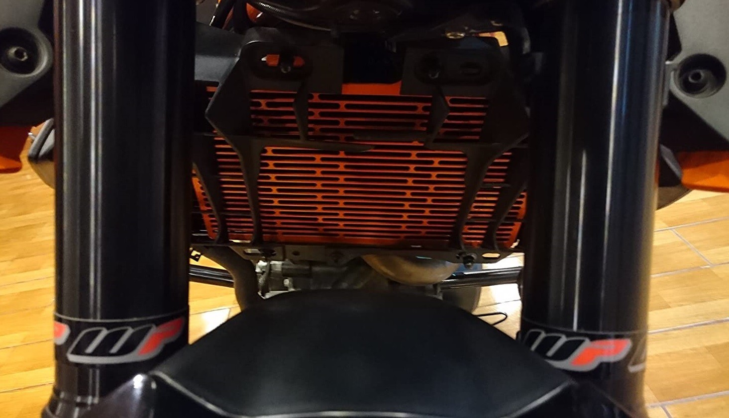 KTM Orange Radiator Guard for DUKE 250 | eBay