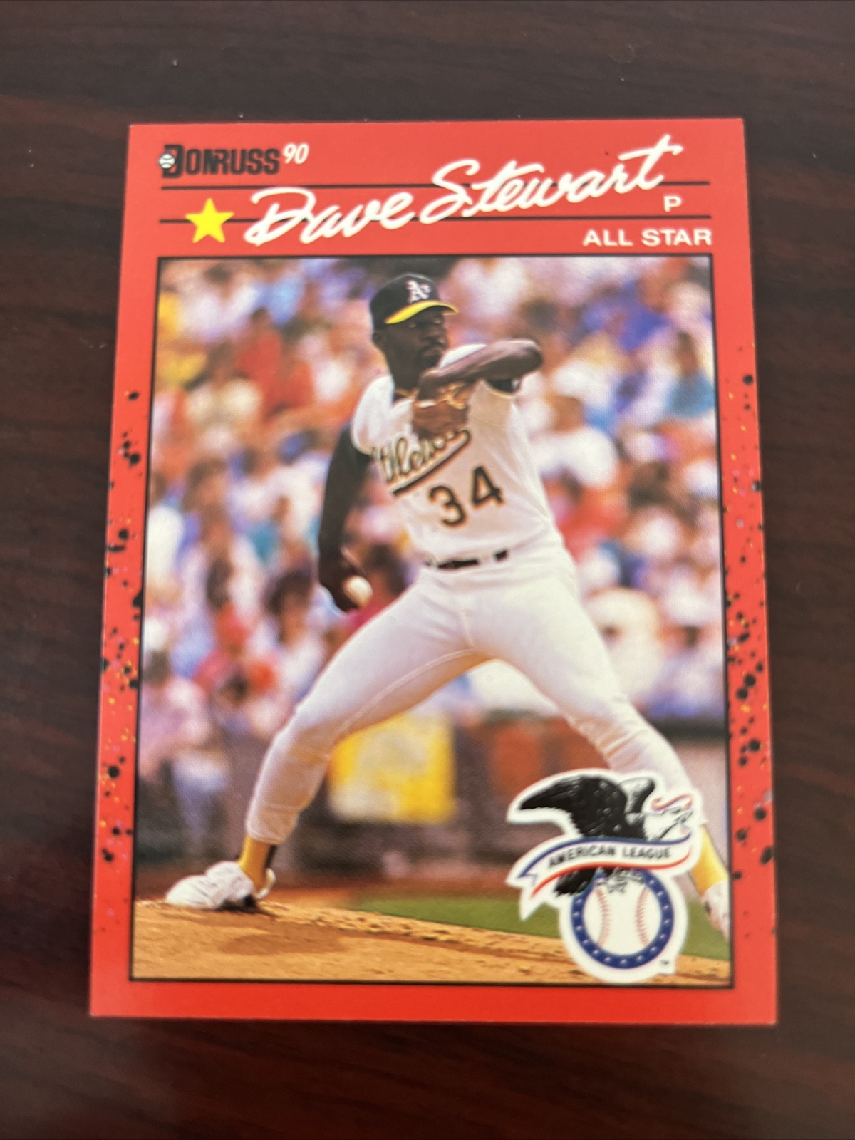1990 Donruss Dave Stewart All Star #703 Oakland Athletics | eBay