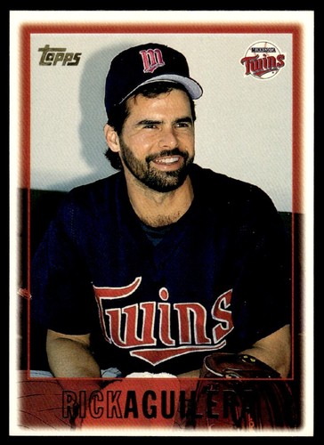1997 Topps Baseball Card Rick Aguilera iuy7i Minnesota Twins #405 | eBay