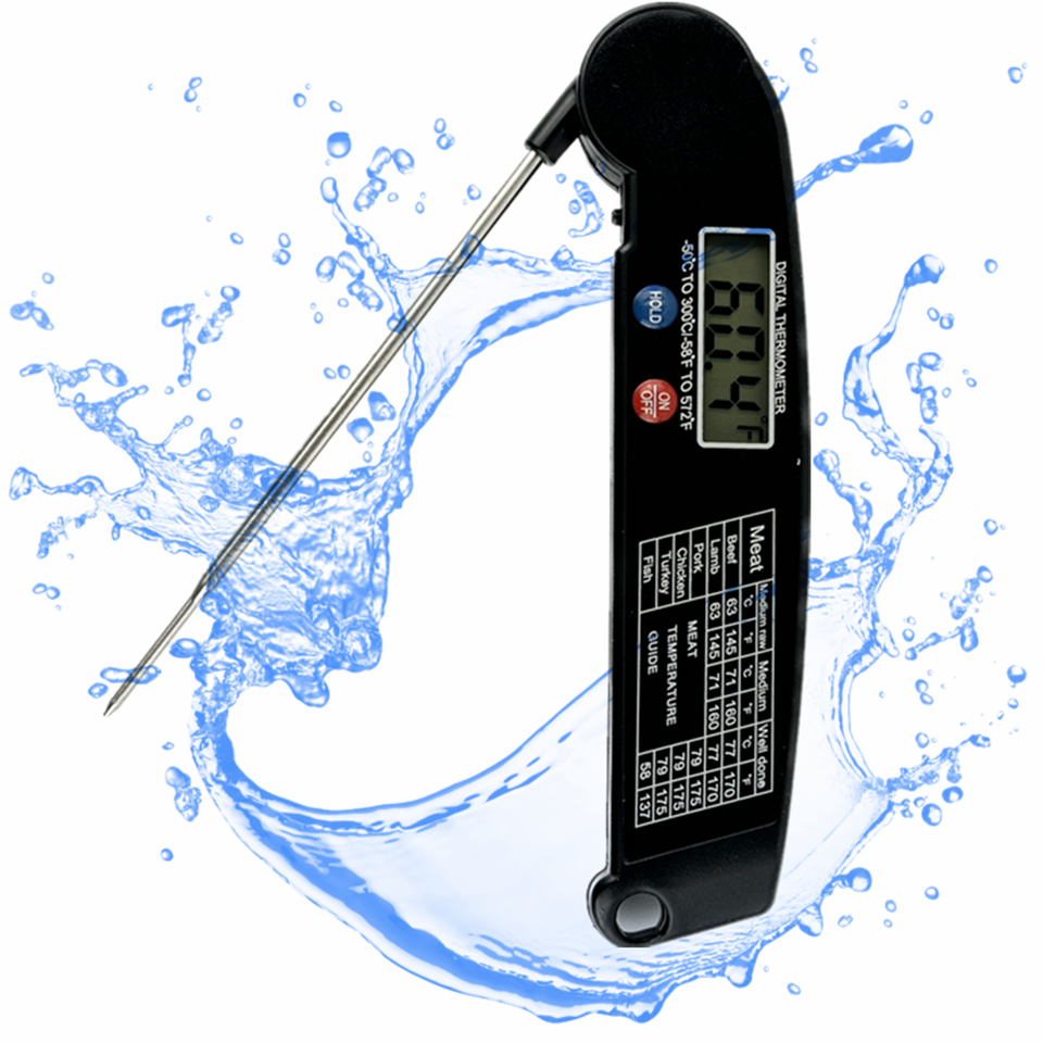 Digital Electronic Food Meat Thermometer Kitchen Cooking BBQ Grill ...
