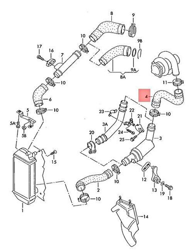 NEW SKODA VW SEAT FABIA ROOMSTER FOX-EU POLO PRESSURE HOSE 6Q0145828P ...