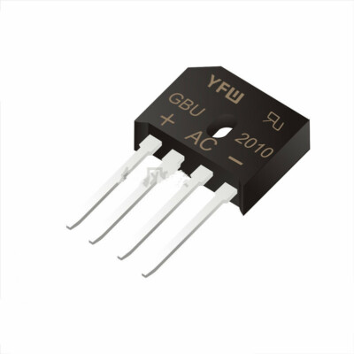 10pc New GBU2010 Rectifier Bridge Stack Electromagnetic Cooker IC Chip ...