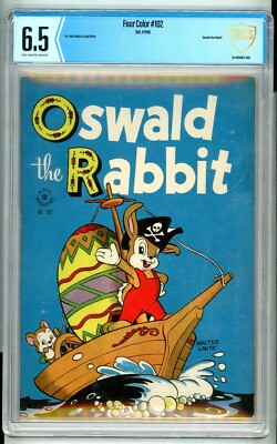 Four Color Oswald the Rabbit 102 CBCS 6.5 FN+ 1946 Walt Kelly | eBay UK