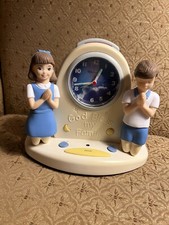Soundesign 3126W God Bless My Family Prayer Alarm Clock Prays English ...