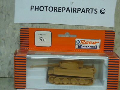 Roco Minitanks (NEW Version) WWII German Tiger I Heavy Battle Tank Lot ...