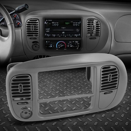 For 97-04 Ford F-150/Heritage Expedition 4WD Center Dash Radio Panel ...
