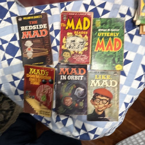 Vintage Lot of 15 Mad Magazine Pocket Books Nostalgic Humor Paperback ...
