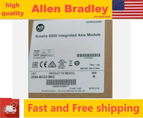 New Allen-Bradley 2094-BC02-M02 SER A Kinetix 6000 Integrated Axis ...