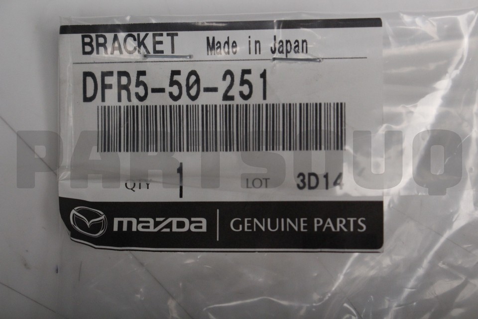 DFR550251 Genuine Mazda BRACKET,BUMPER DFR5-50-251 | eBay
