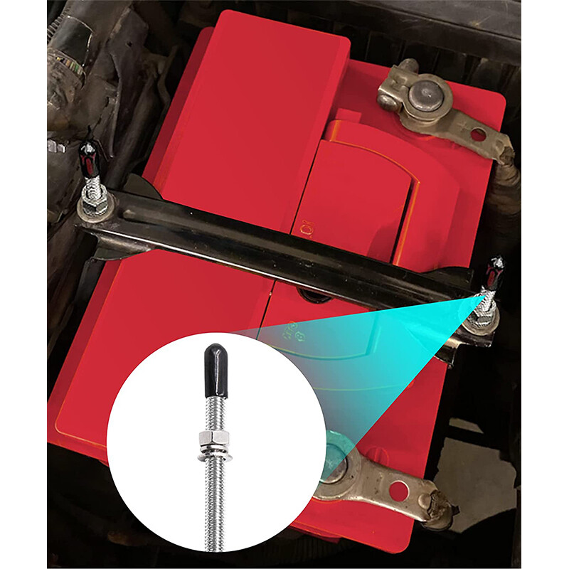 Universal Battery Hold Down Bracket J Hook Battery Hold Down Bolts 10 ...