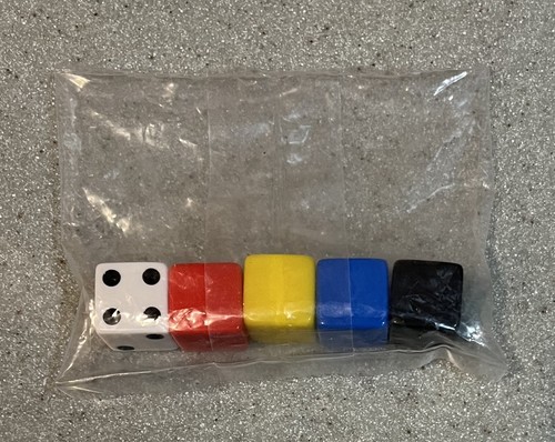 Vintage Parker Brothers Pictionary Game Pieces-New in Package-5 Pieces ...