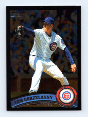 2011 Topps #76 Tom Gorzelanny Chicago Cubs Black Border | eBay