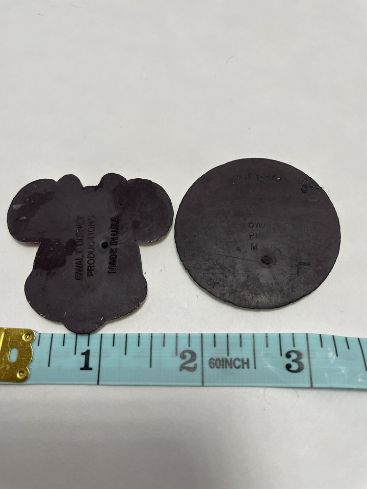Vintage Mickey Mouse Magnet & Member Mickey Mouse Club Magnet. Great ...