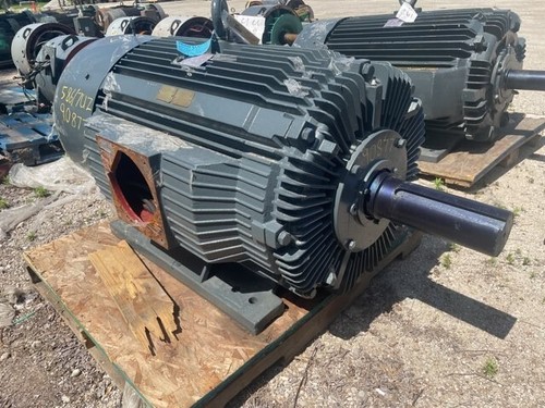 500 HP Worldwide AC Electric Motor 1800 RPM Fr 586/7UZ TEFCBB 460 V EOK ...