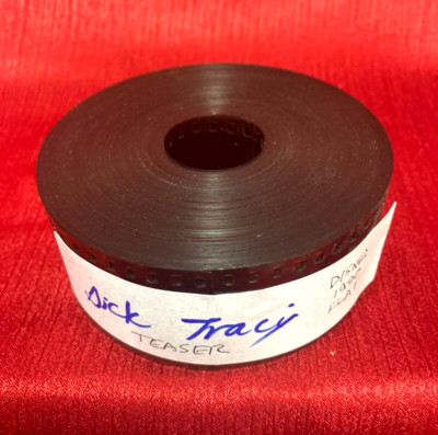 35mm Movie Teaser Trailer DICK TRACY (Disney 1990 Flat) | eBay