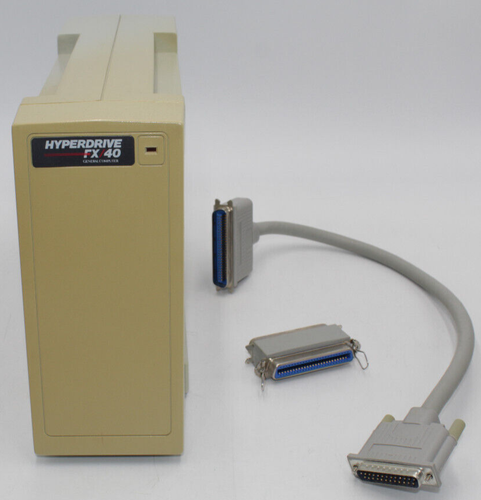 General Computer Corporation Hyperdrive FX40 40MB SCSI External HDD ...