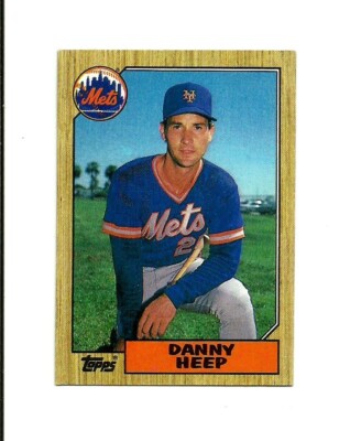 1987 TOPPS #241 Danny Heep: New York Mets: 1st Base: Baseball Card: MLB ...