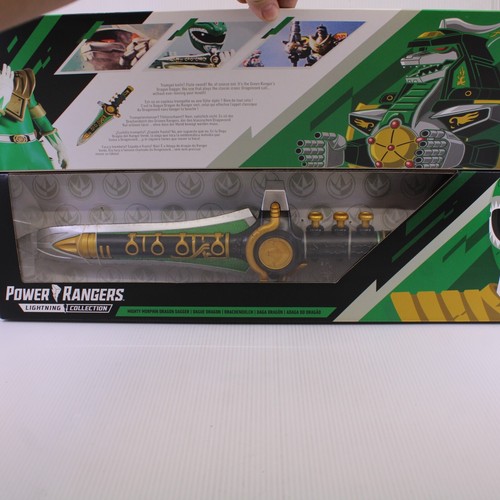 D3 Hasbro Mighty Morphin Power Rangers Lightning Collection Green ...