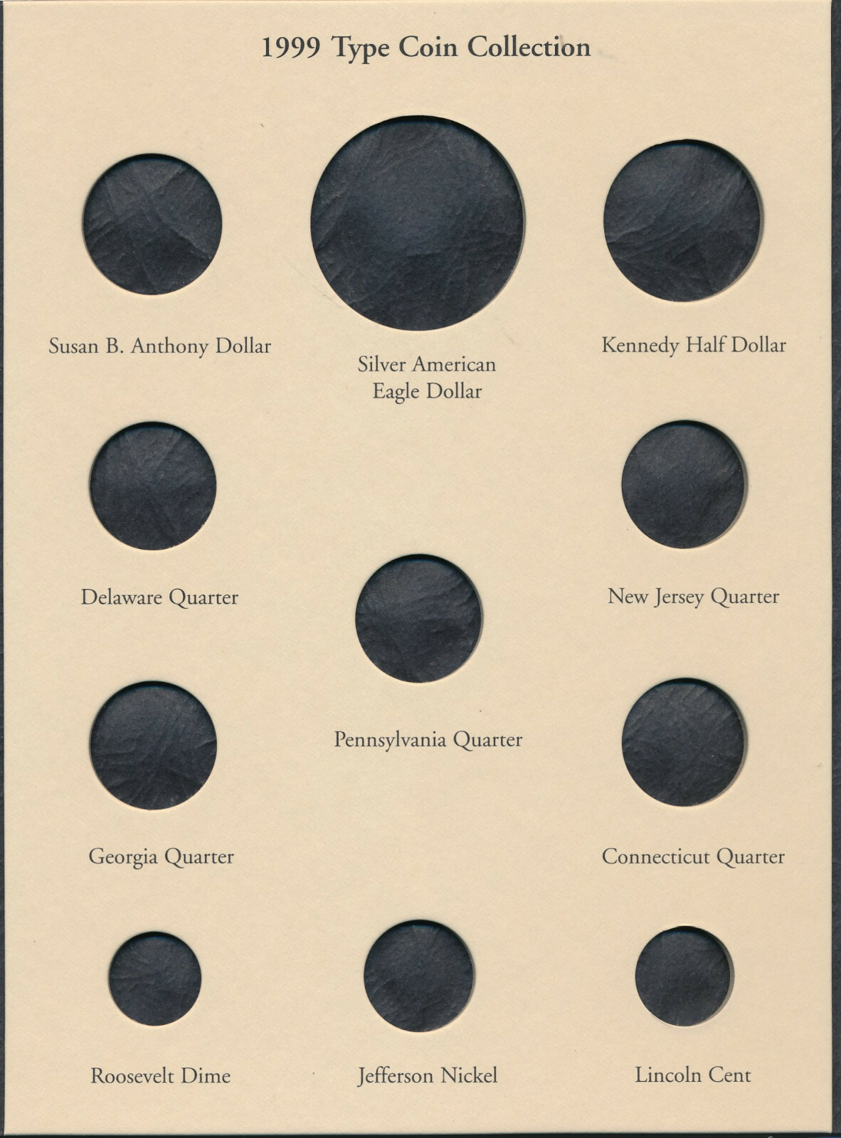 Littleton Coin Folder LCF29 Millennium Type Set 1999-2000 Book/Album | eBay