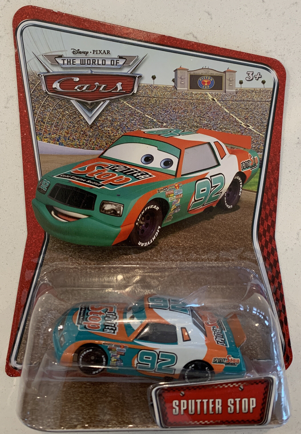 DISNEY PIXAR CARS DELUXE PONCHY HAULER SPARE MINT SPUTTER STOP NICK ...