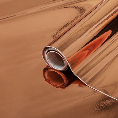 d-c-fix COPPER ROSE GOLD STICKY BACK PLASTIC SELF ADHESIVE VINYL FILM ...