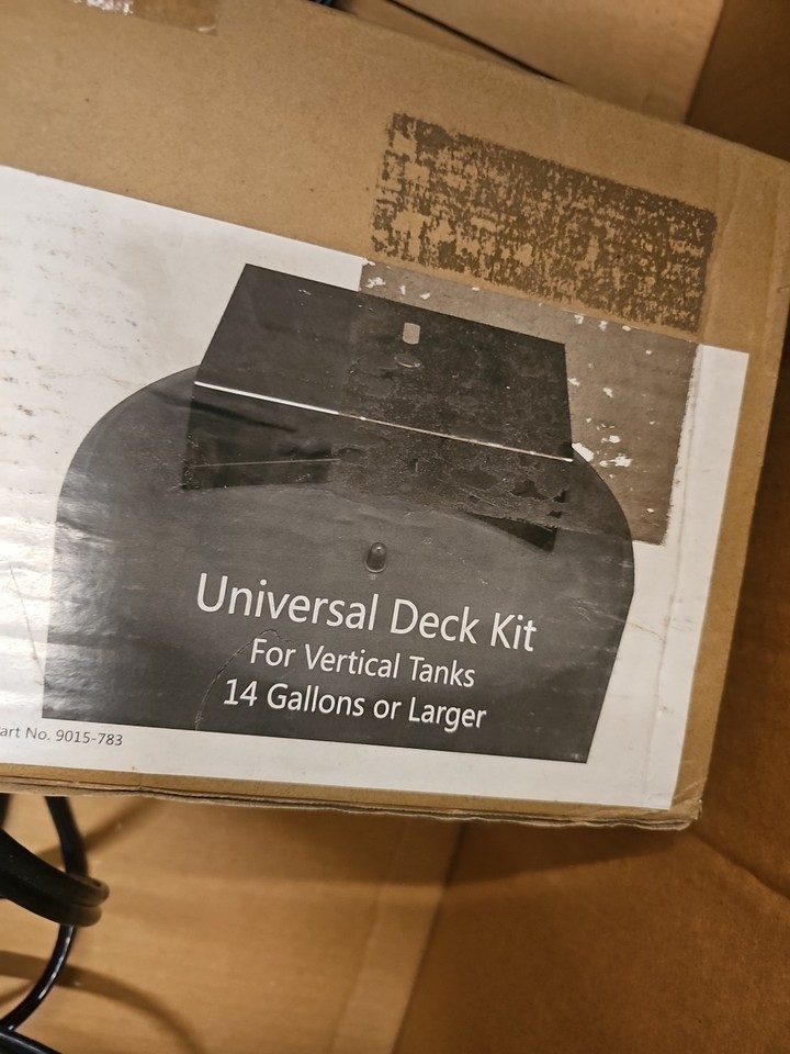 Universal Jet Pump Mounting Deck Kit for Water Worker Vertical Well ...