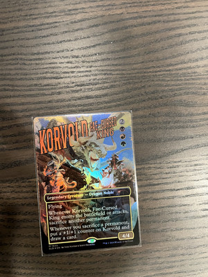Korvold, Fae-Cursed King (Foil Secret Lair Promo) NM | eBay