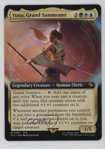 Yuna Grand Summoner (Extended) Magic: Universes Beyond: Final Fantasy ...