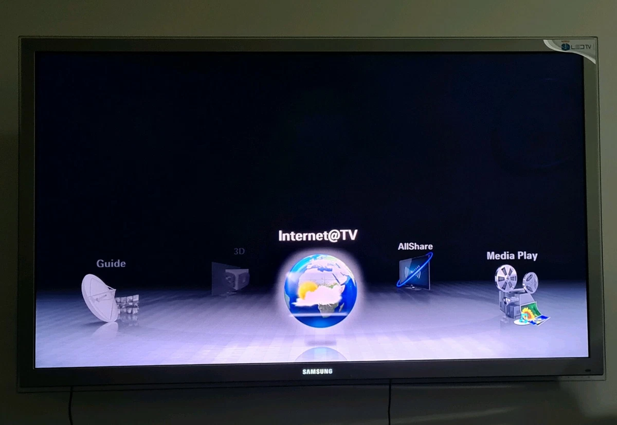 Silver Samsung Lcd Tv