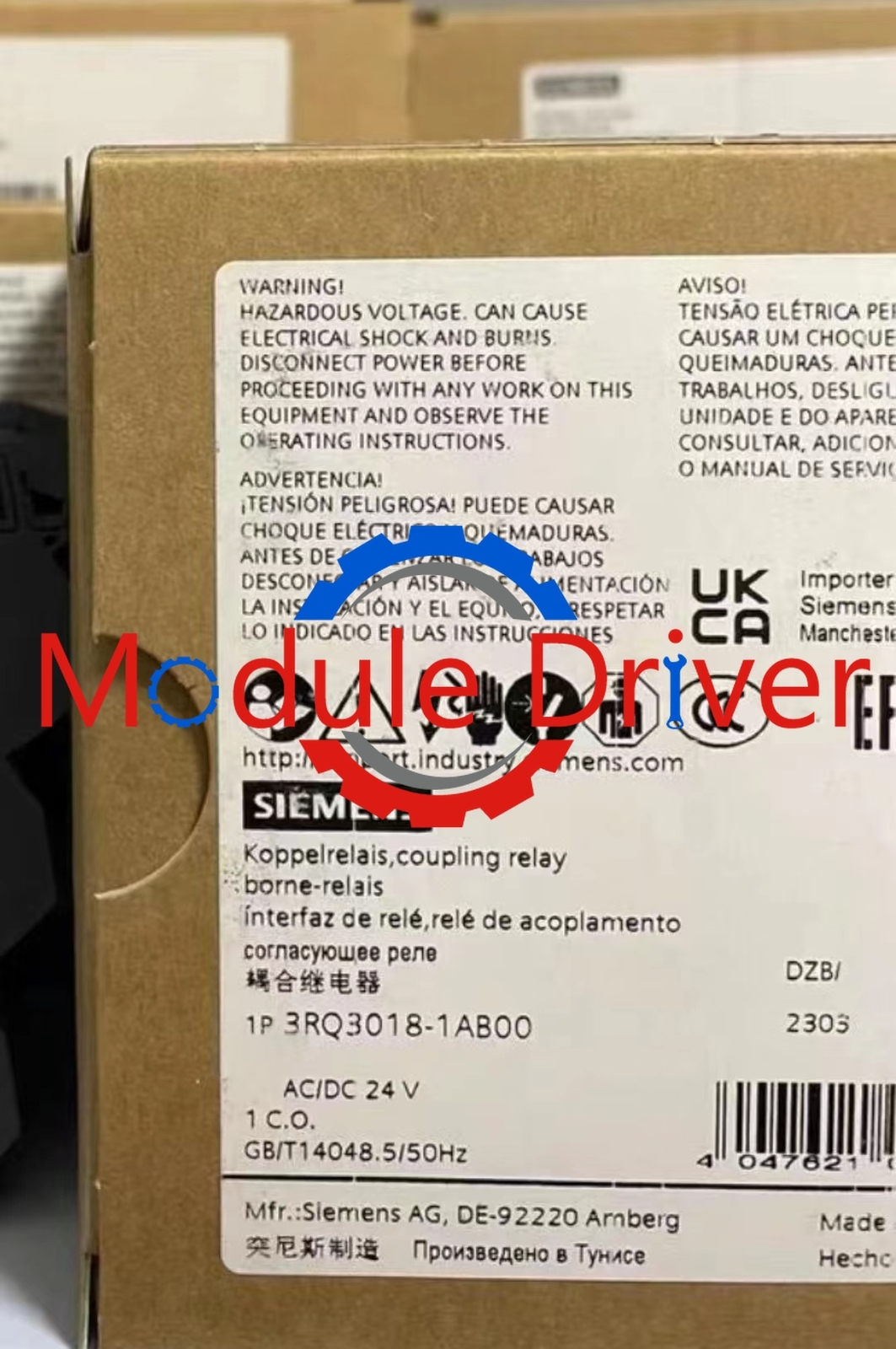 New Siemens 3RQ3018-1AB00 Contactor 24 V AC/DC AC/DC New Sealed free ...