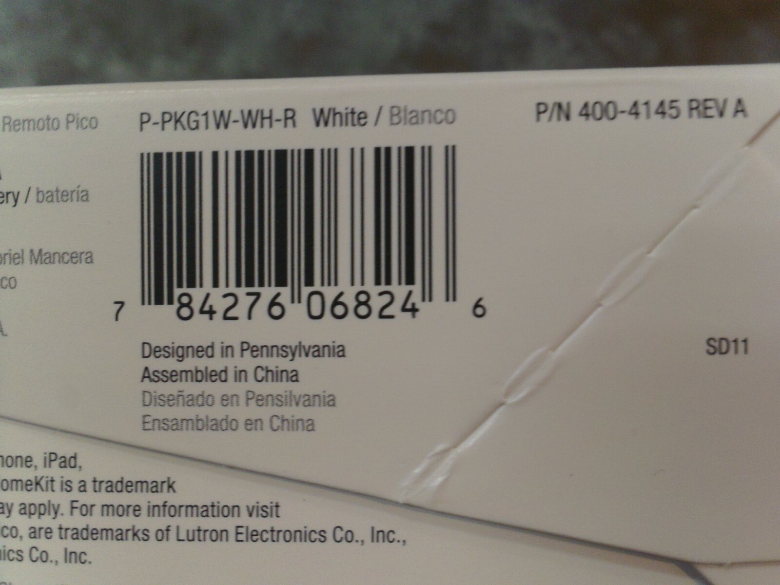 *NEW* Lutron P-PKG1W-WH Caseta Wireless In-Wall Dimmer (Kit P-PKG1W-WH ...