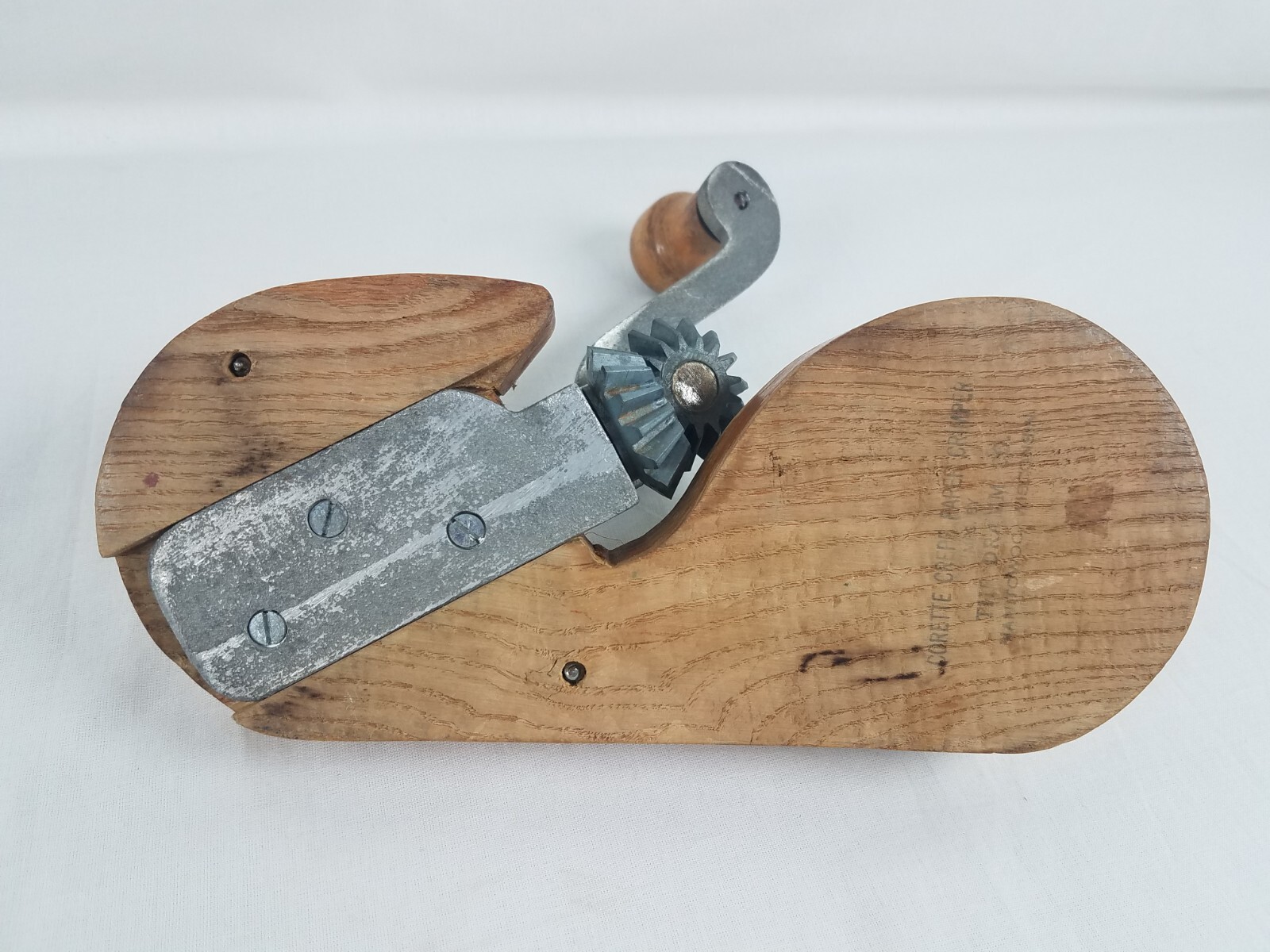 Antique Corette Crepe Paper Crimper John G. Dramm Co. Manitowoc ...