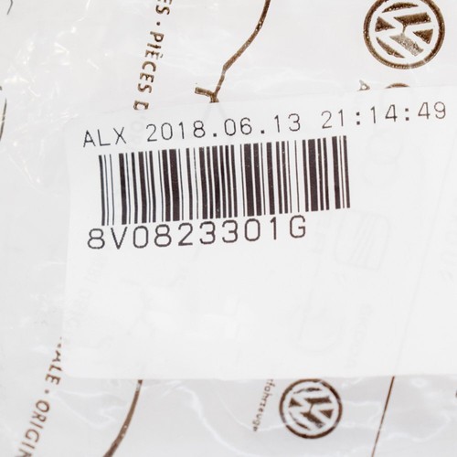 NEW AUDI A3 8V BONNET LEFT SIDE HINGE 8V0823301G ORIGINAL 8V0-823-301-G ...