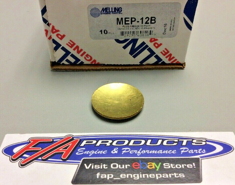 Melling MEP-12B Brass 1-3/8" Engine Freeze Out Expansion Convex Disc ...