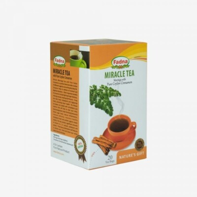 Fadna Miracle Tea – Moringa with Cinnamon Herbal Tea Bags with magical ...