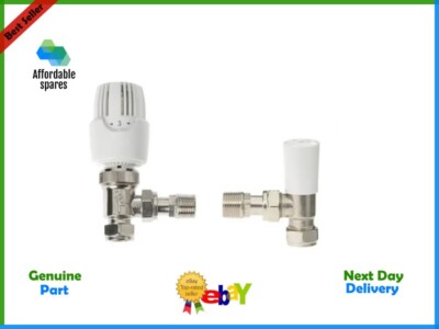 3 x Drayton 15mm Angled TRV Pack (TRV & LockShield) RT414 | eBay UK