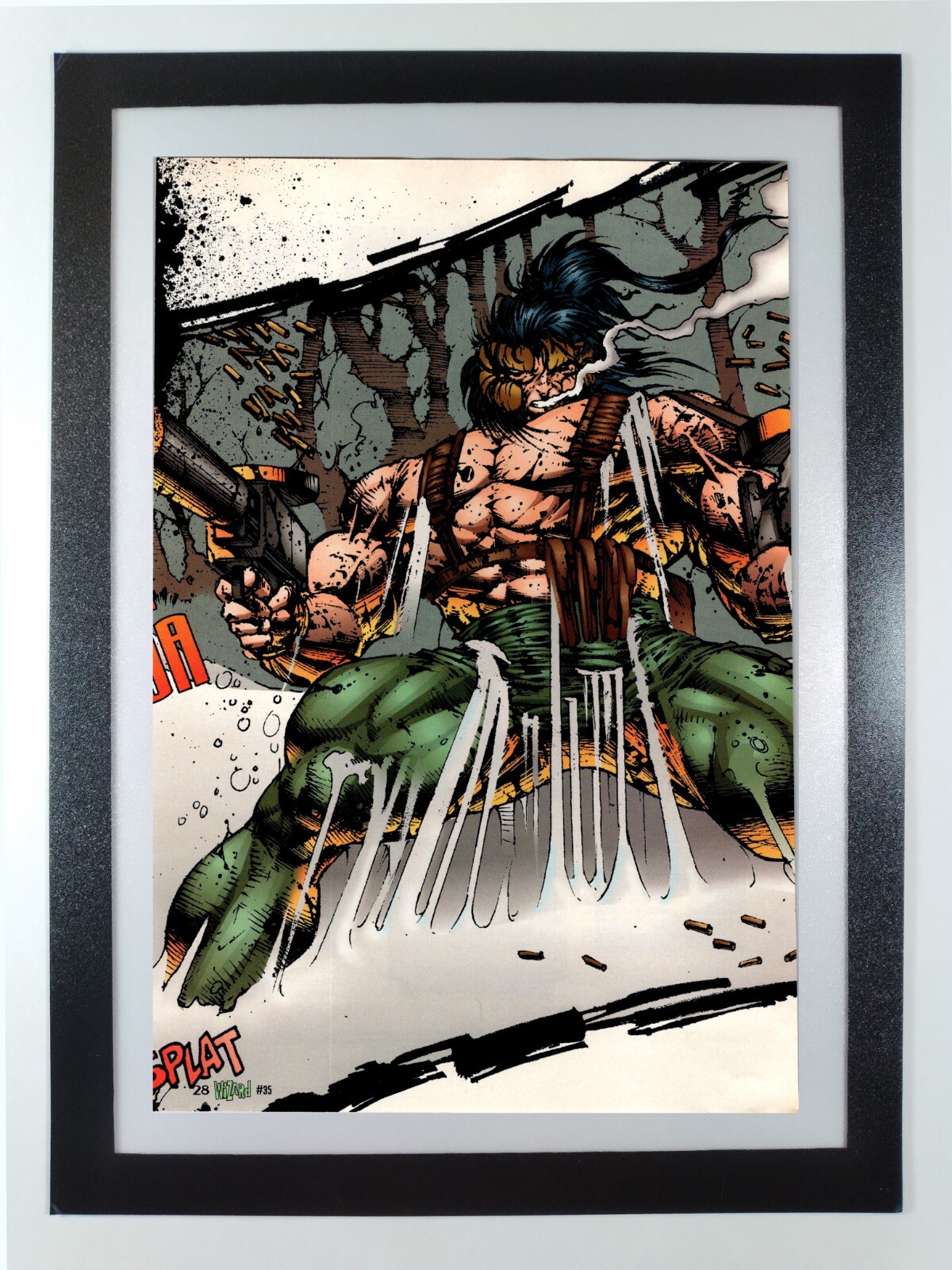 Prophet Stephen Platt Full Page - Framed Original Wizard Comics Page ...