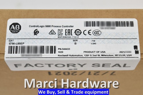 New Sealed Allen Bradley 1756-L85EP /B 5580E Process Controller USB ...