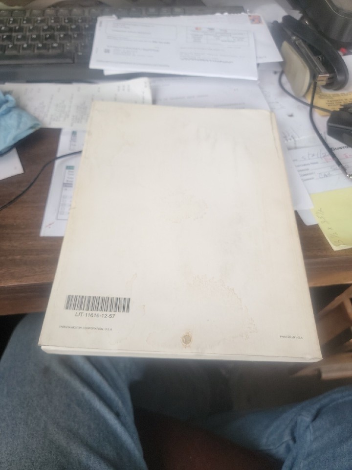 1999 Yamaha TTR250L (C) TTR250 Service Shop Repair Manual LIT-11616-12 ...