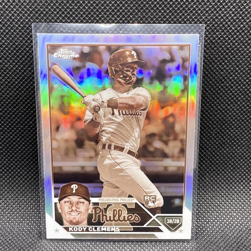 2023 Topps Chrome Sepia Rookie Refractor Baseball RC Kody Clemens #135 ...
