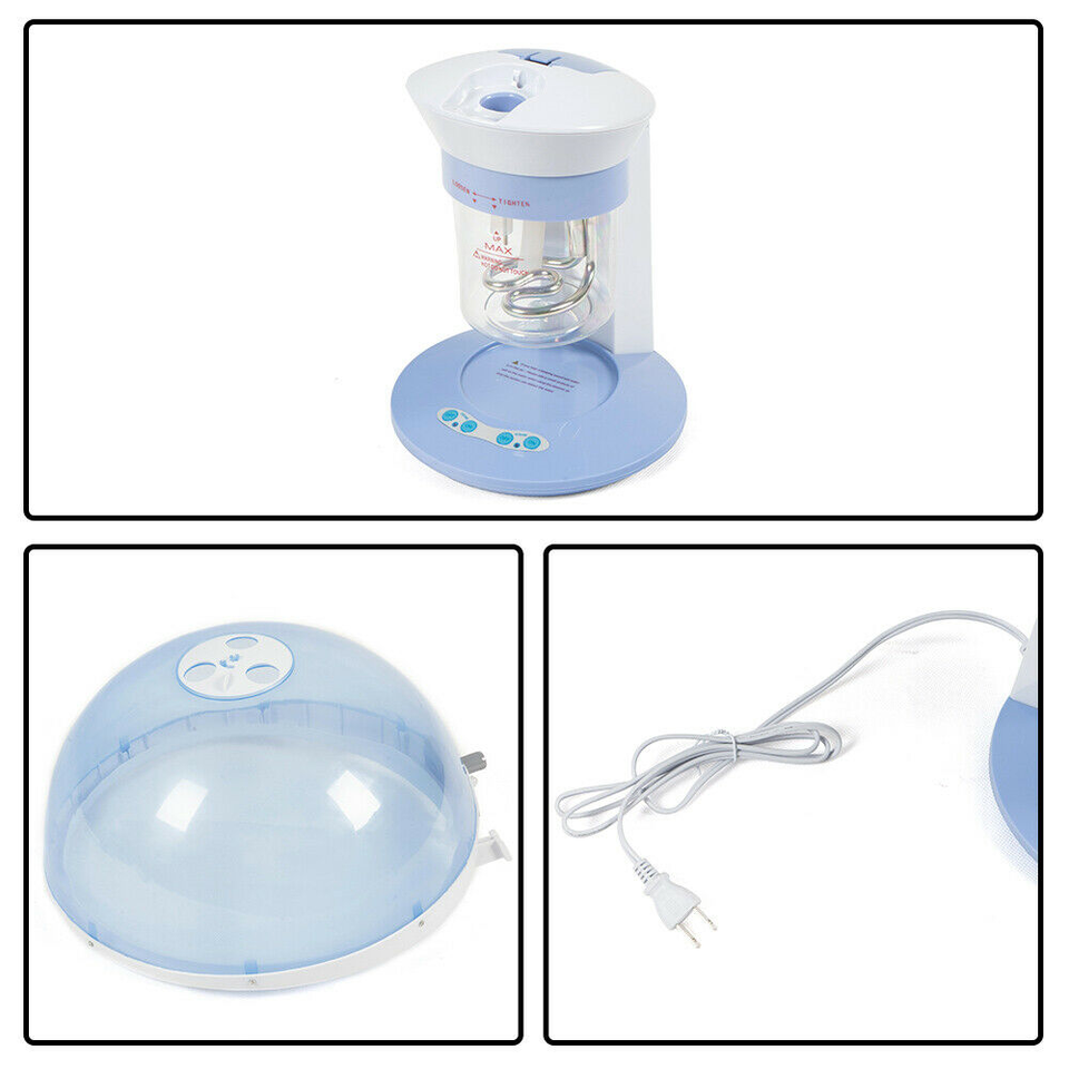 2 in 1 Personal Women Hair & Facial Steamer Professional Hair Hot ...