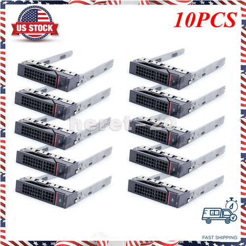 10PCS for Lenovo 03X3836 RD640 540 RD440 2.5" HDD Tray Driver Bay SAS ...