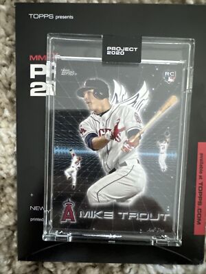 Topps Project 2020 Baseball Card #247 Mike Trout by Don C Print Run ...